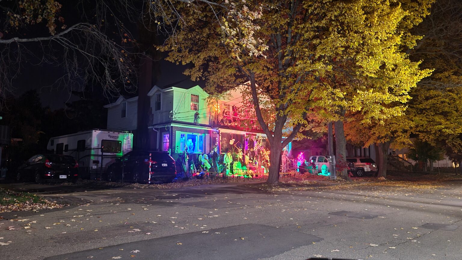 Halloween Displays In Greater Moncton with Ruth Ann Swansburg