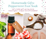 Peppermint Foot Soak - Homemade Gifts